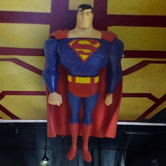 DC Comics | Toys | Y2k Rare Superman Vintage Poseable Action Figure W ...
